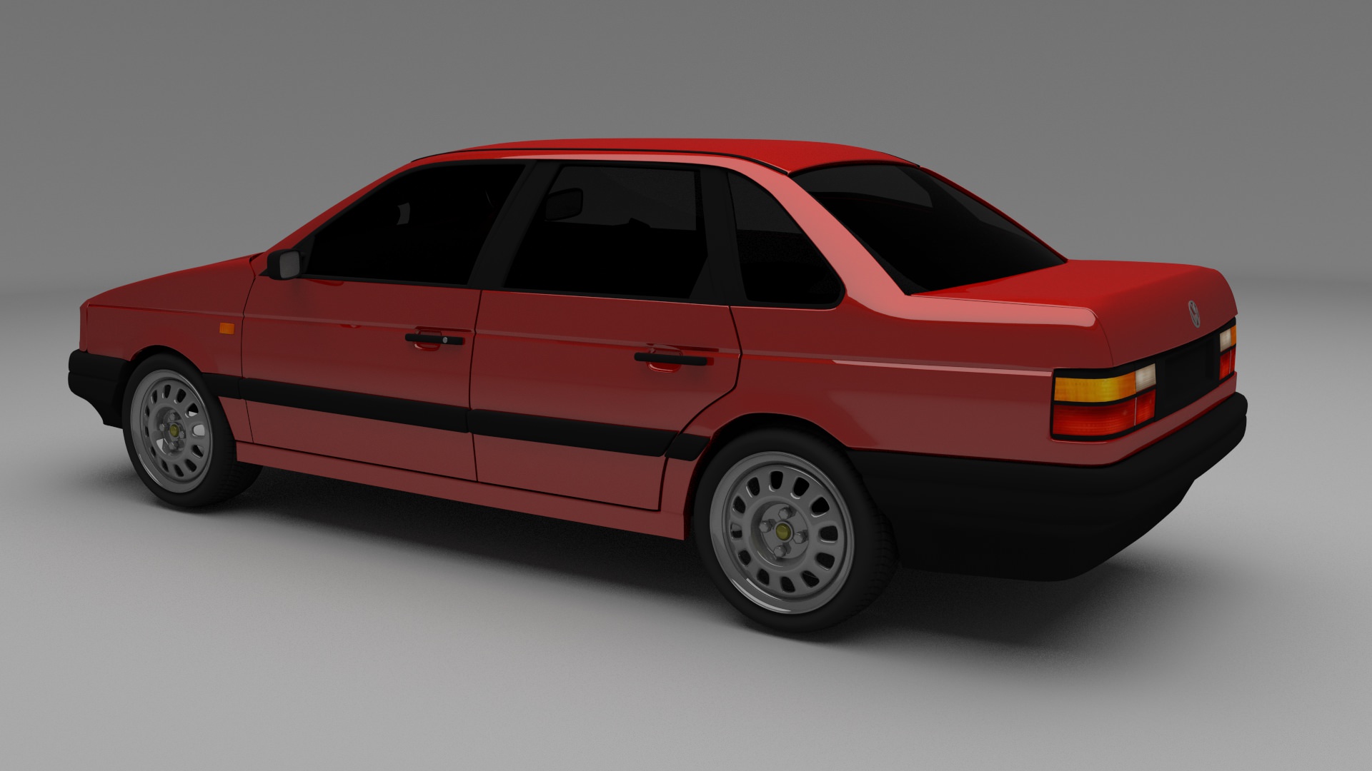 Volkswagen Passat B3 3D model | CGTrader