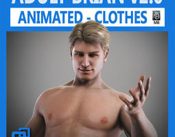 Animated Male body 3D Models | CGTrader
