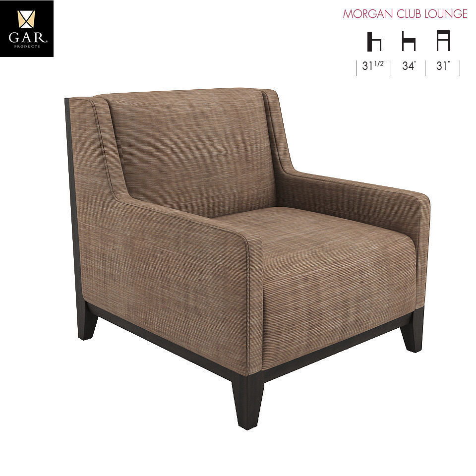 Morgan Club Lounge Chair 3D model | CGTrader