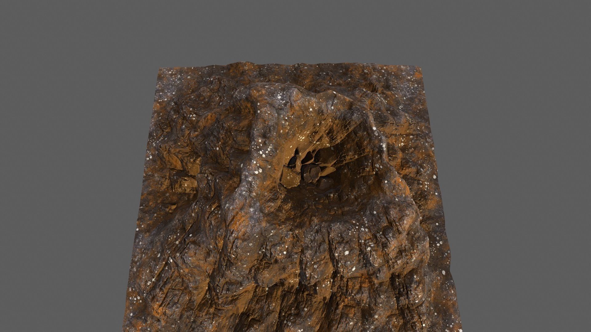 3D model Volcano mountain VR / AR / low-poly | CGTrader