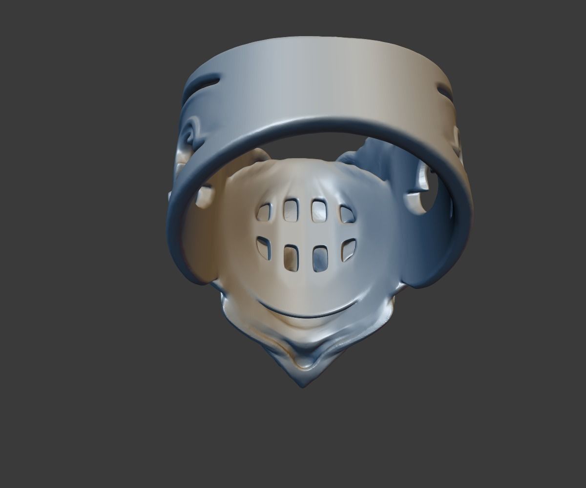 Demon ring 3D model 3D printable | CGTrader