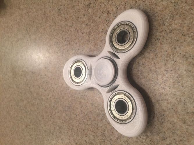 Fidget spinner oval shaped 3D model 3D printable | CGTrader