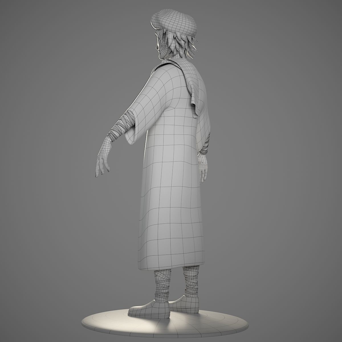 Muslim Arab Character 3D model | CGTrader