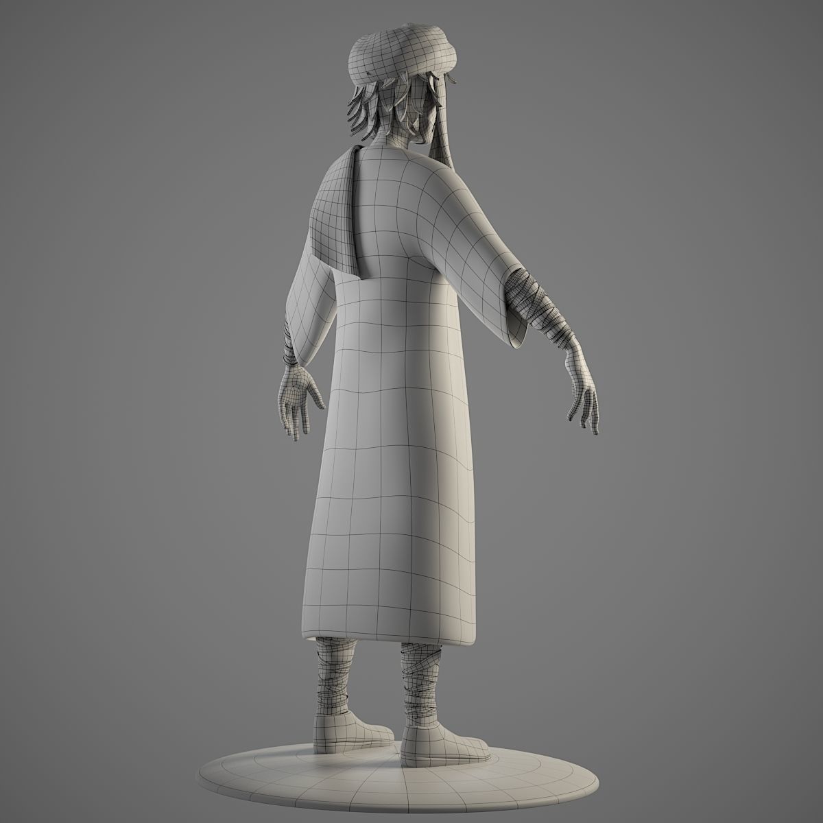 Muslim Arab Character 3D model | CGTrader