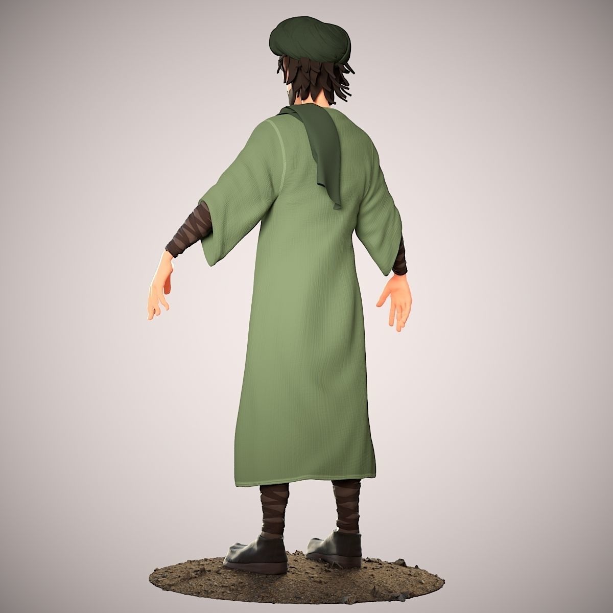 Muslim Arab Character 3D model | CGTrader