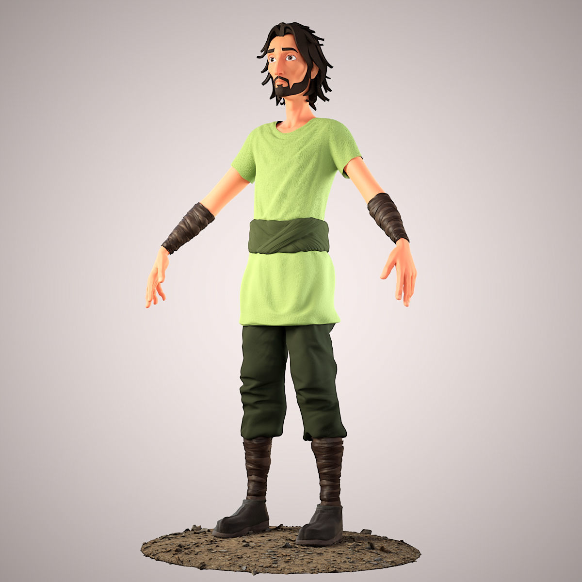Muslim Arab Character 3D model | CGTrader