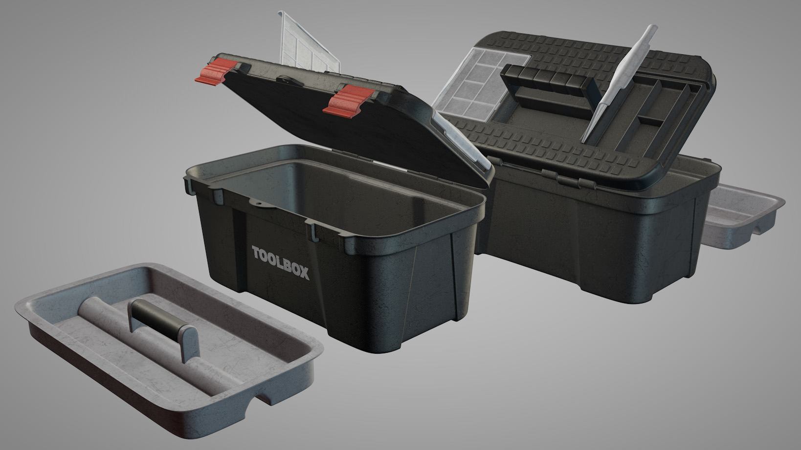 Toolbox animation ready 3D model rigged | CGTrader