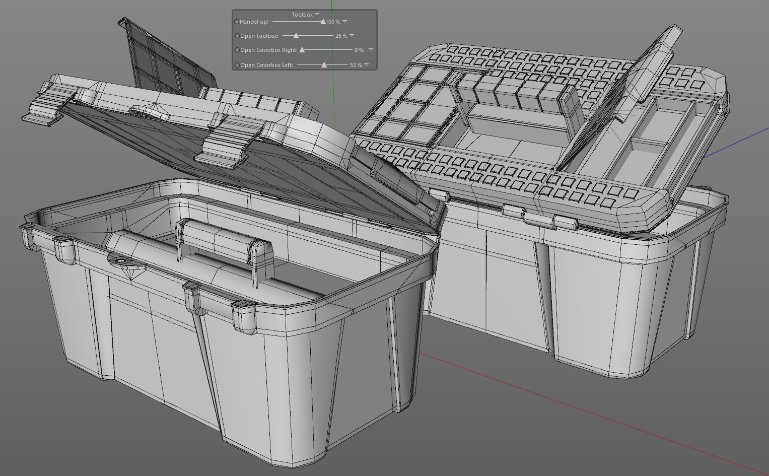 Toolbox animation ready 3D model rigged | CGTrader
