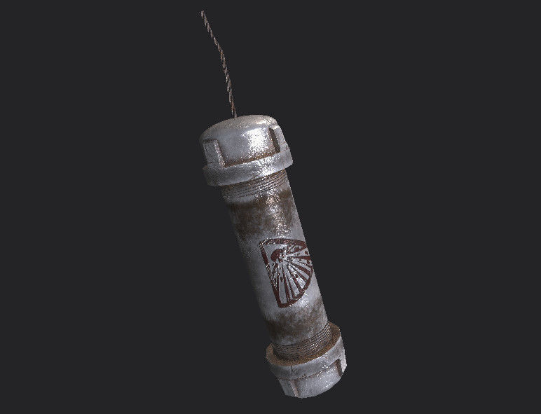 3D model Pipe Bomb Low poly VR / AR / low-poly | CGTrader