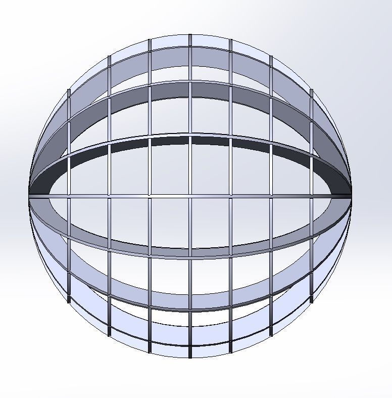 160mm Hollow ball 3D model 3D printable | CGTrader