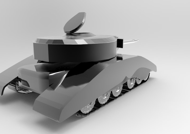 robo tank for robo cup 3D model 3D printable | CGTrader