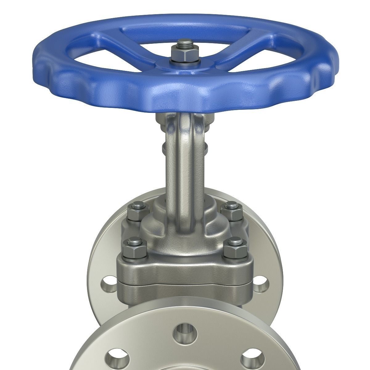 Industrial valve 3D model | CGTrader