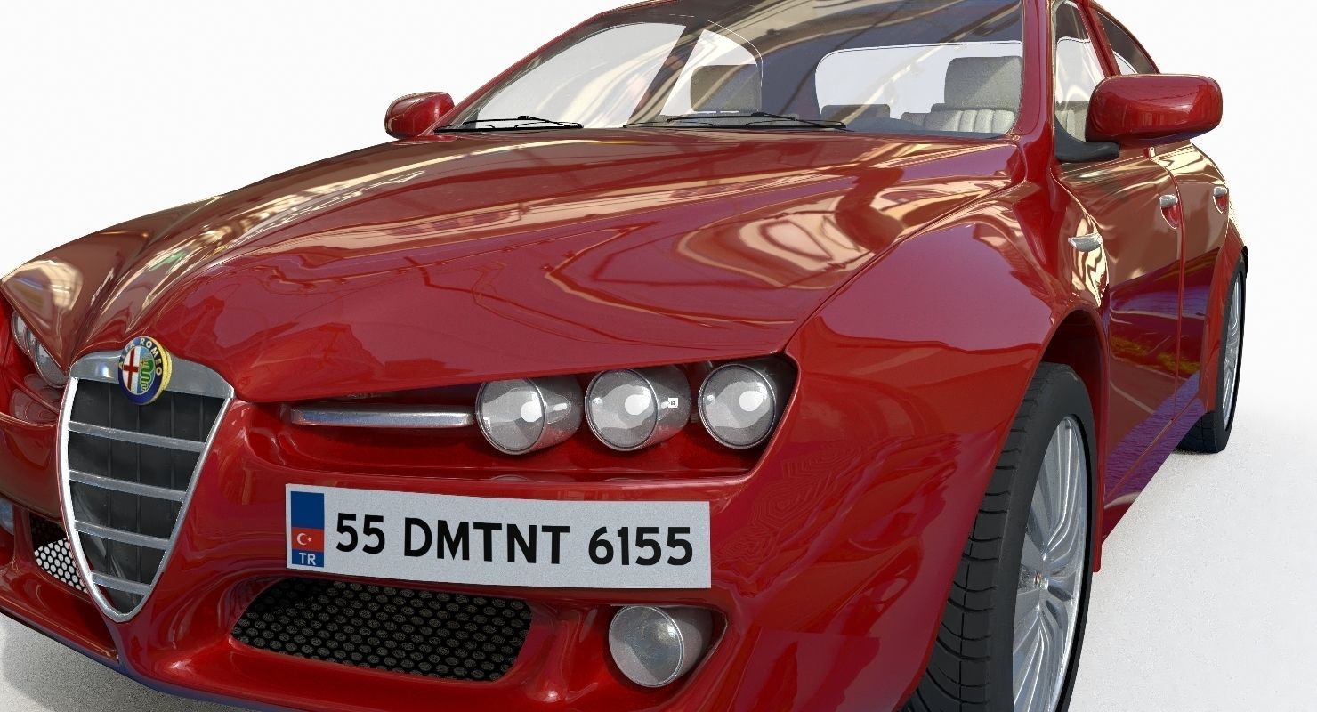 3D model racing romeo ALFA ROMEO 159 | CGTrader