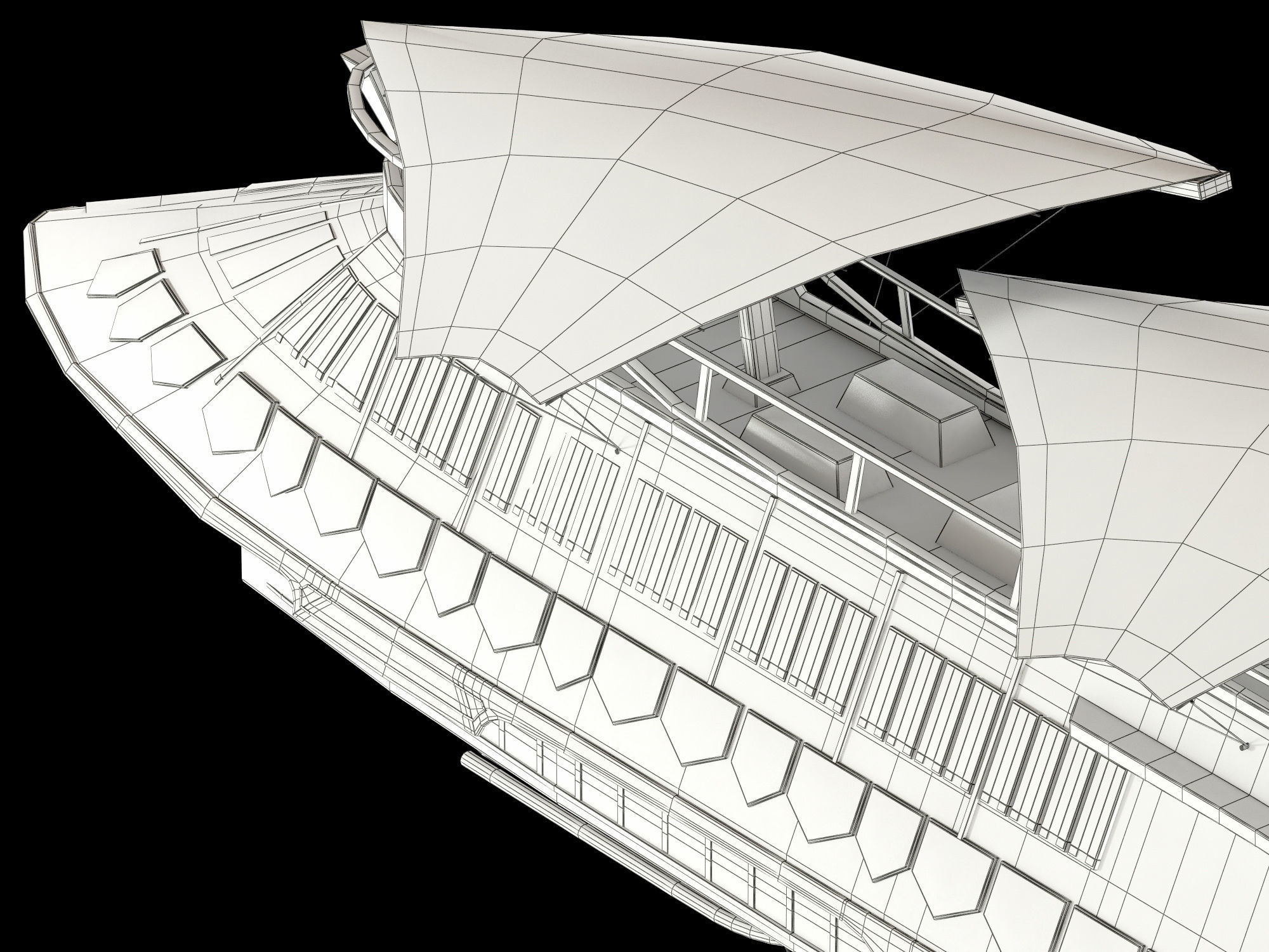 Star Wars Khetanna Jabba Sail Barge 3D model | CGTrader
