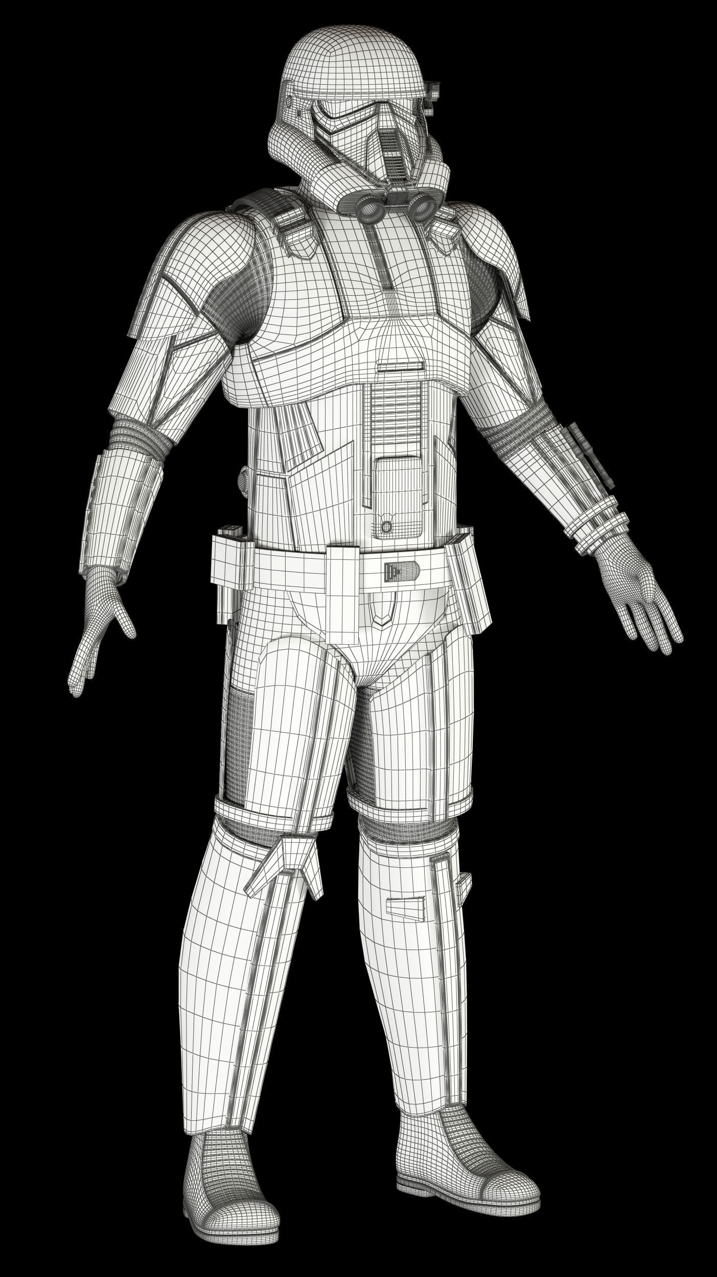 Star Wars Imperial Death Trooper 3D model | CGTrader