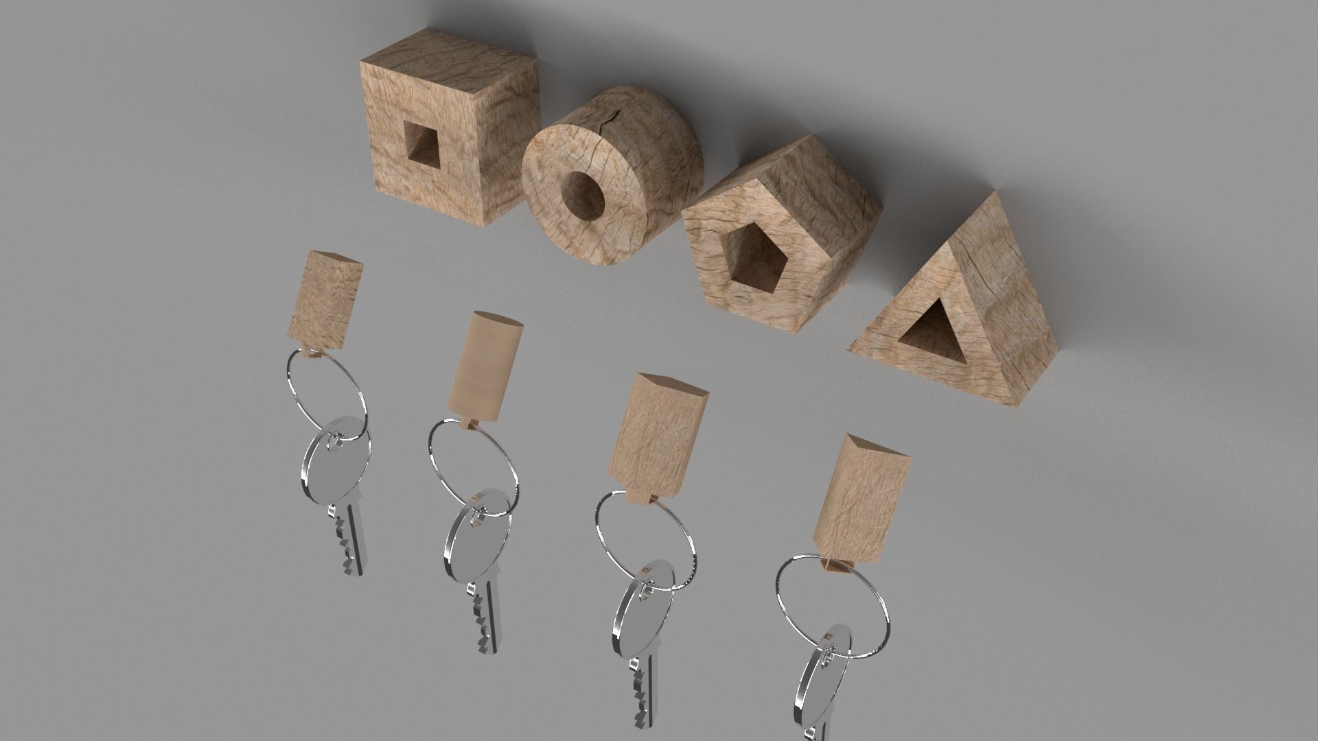 Keychain model for 3D printing 3D model 3D printable | CGTrader