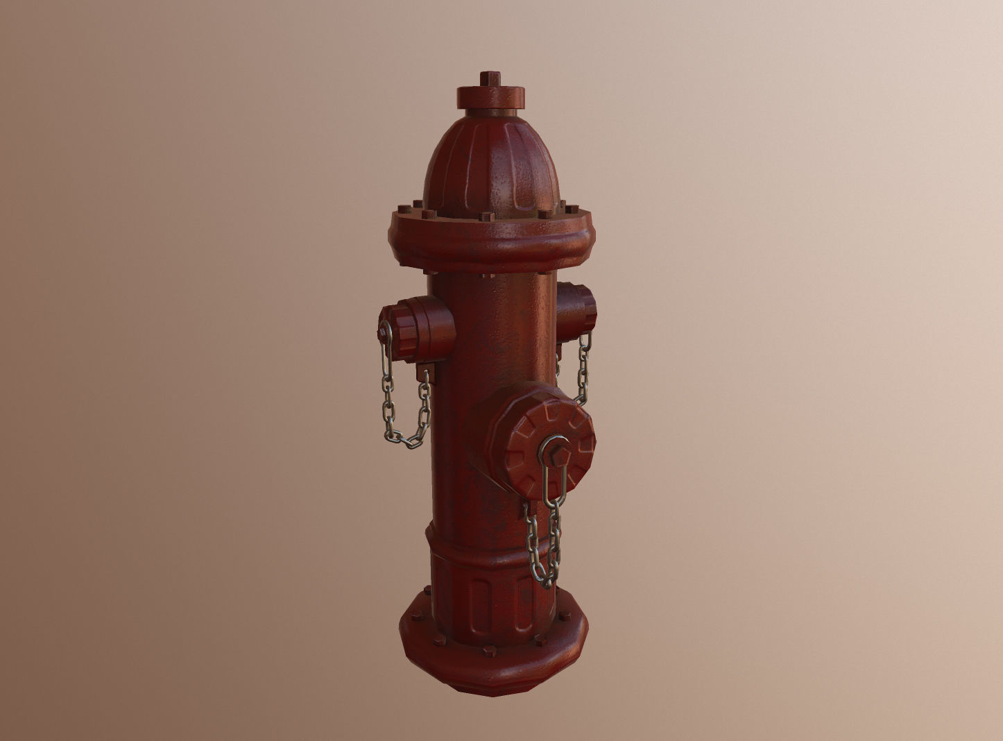 3D model Lowpoly Firehydrant fire hydrant VR / AR / low-poly | CGTrader