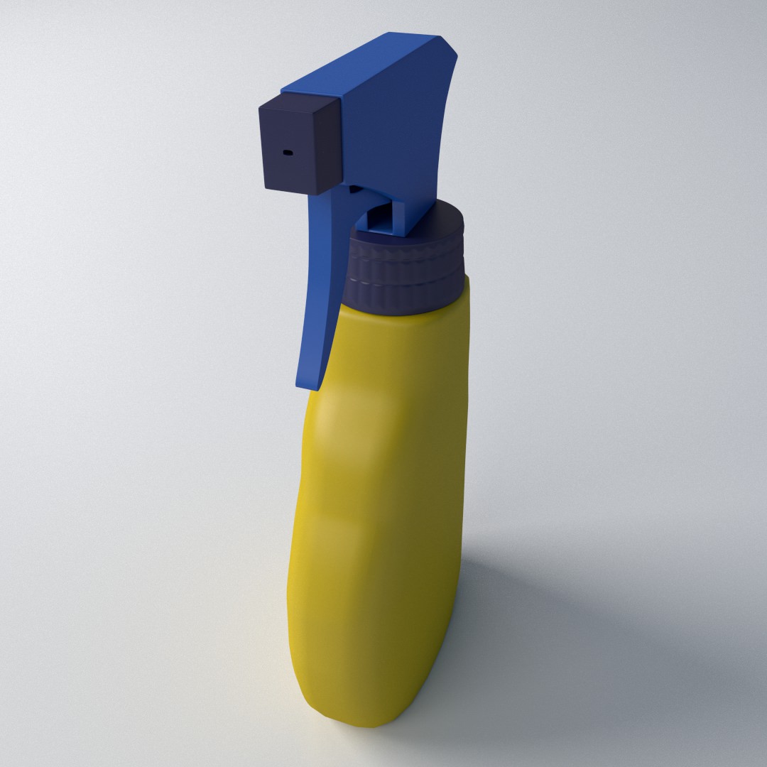 Spray Bottle 3D model | CGTrader