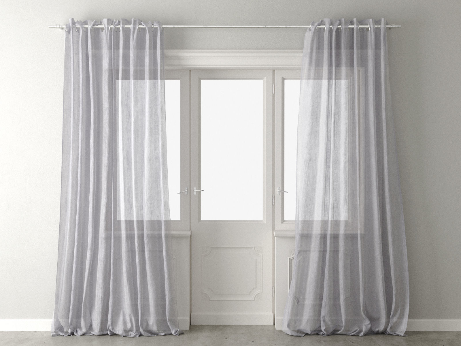 Antilia Curtains 3D model | CGTrader