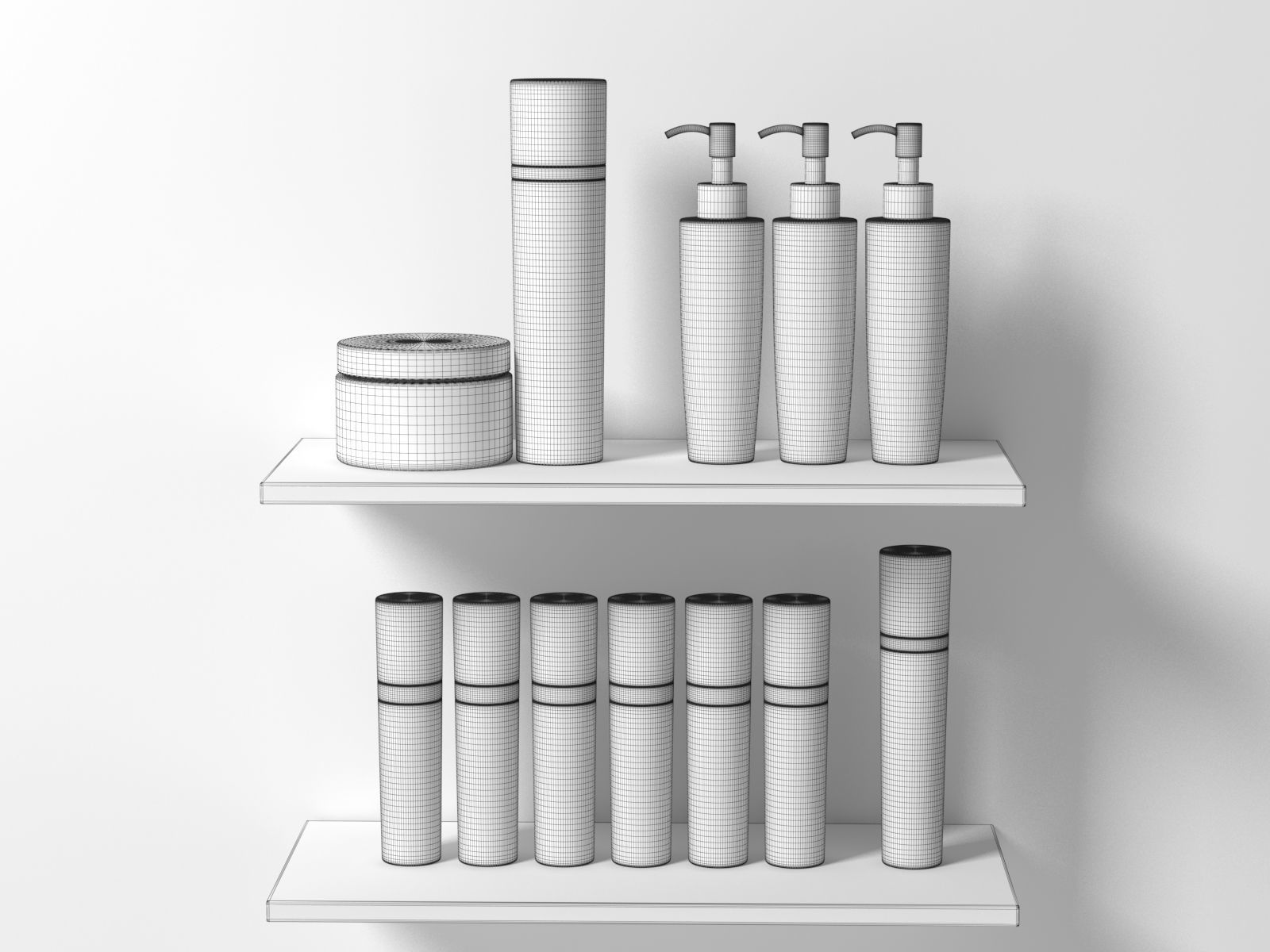 Skin Care Collection 3D model | CGTrader