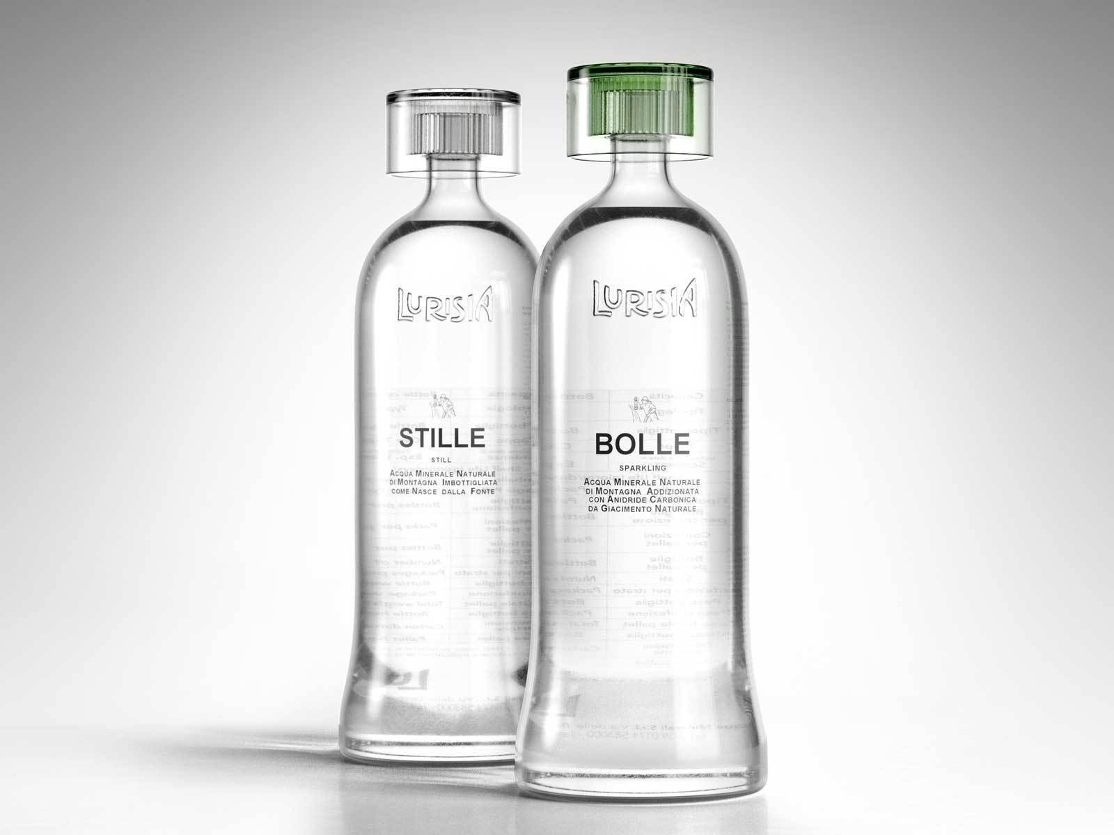 Stille and Bolle Bottled Water 3D model | CGTrader