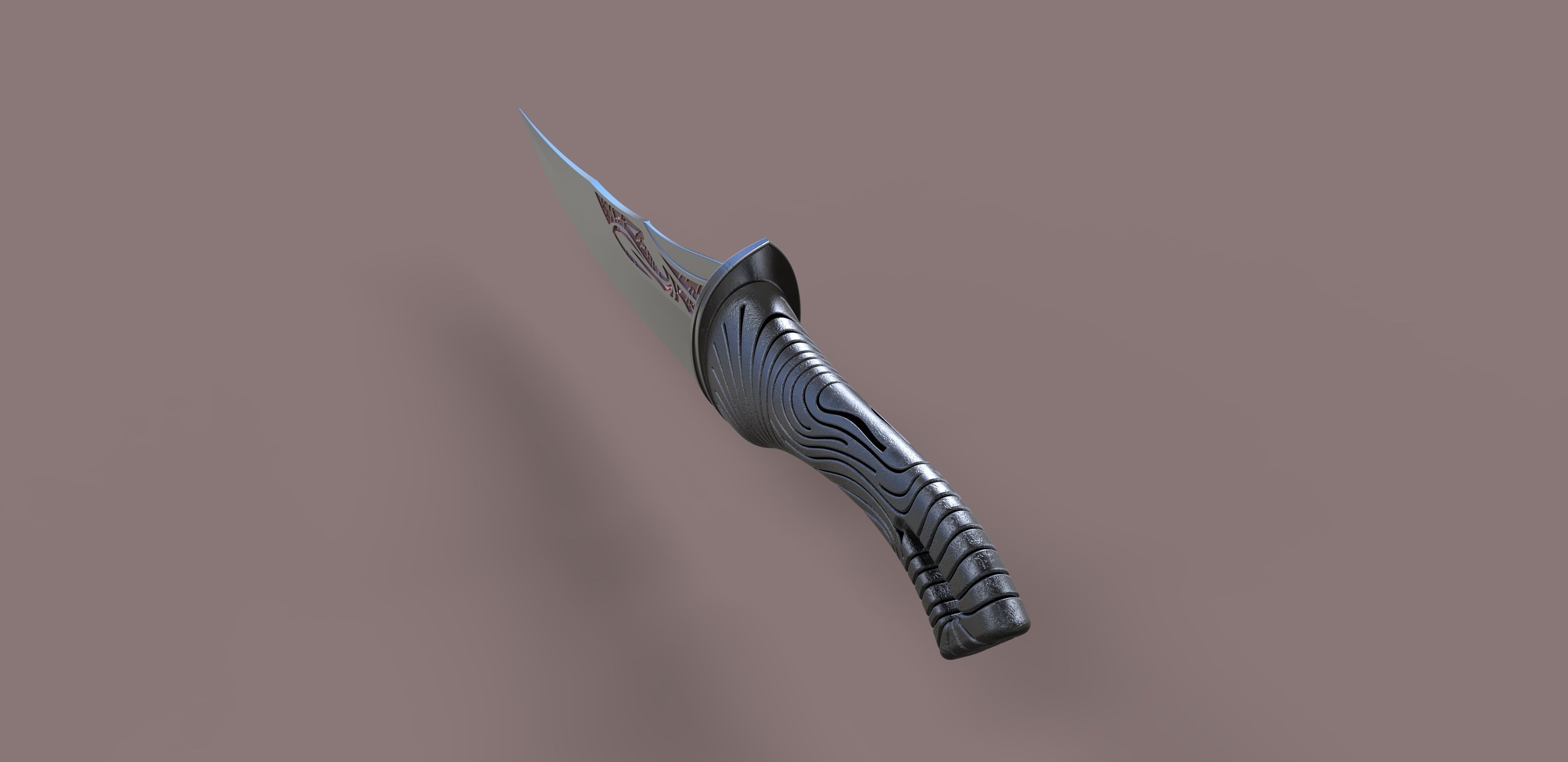 Knife of Drax from Guardians of the Galaxy 3D model | CGTrader