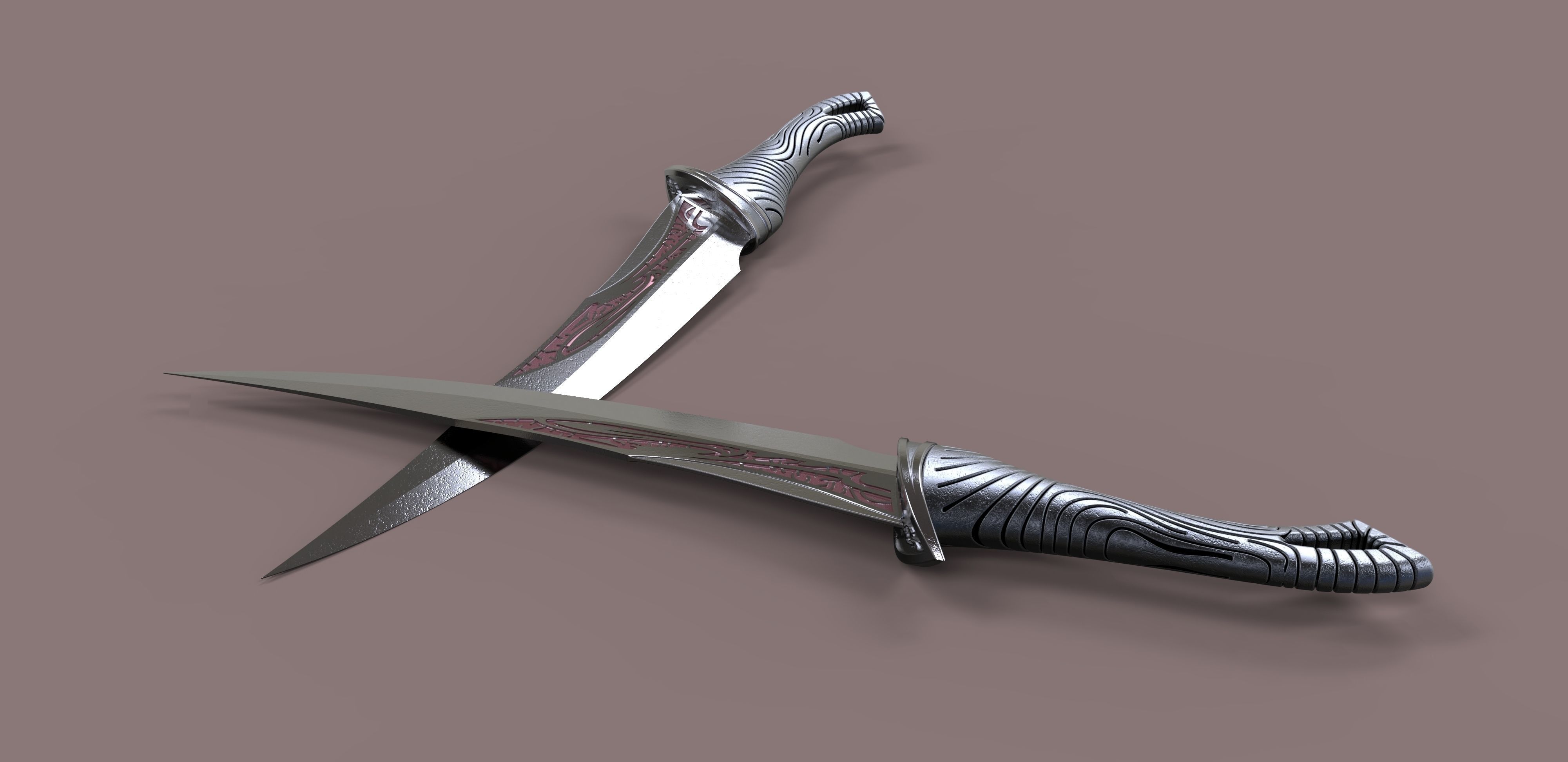 Knife of Drax from Guardians of the Galaxy 3D model | CGTrader
