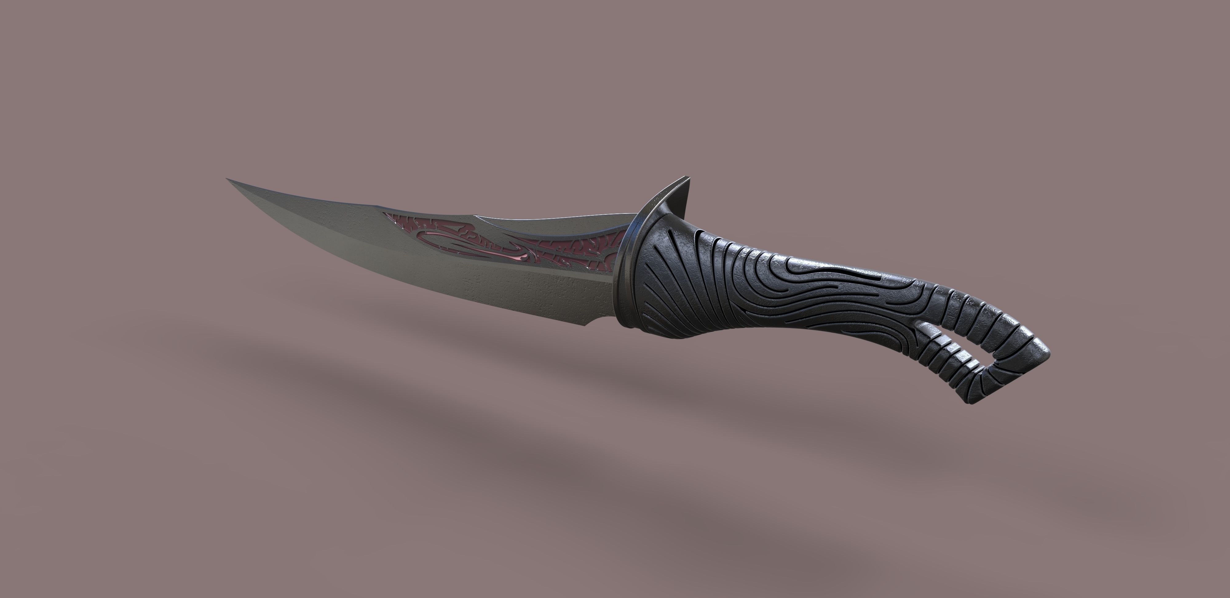 Knife of Drax from Guardians of the Galaxy 3D model | CGTrader