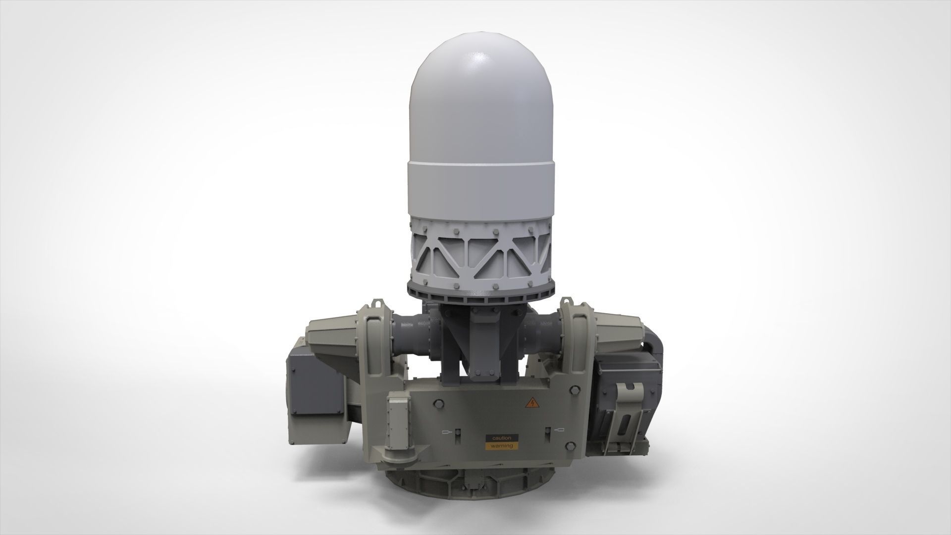turret 4 futuristic weapon 3D model | CGTrader