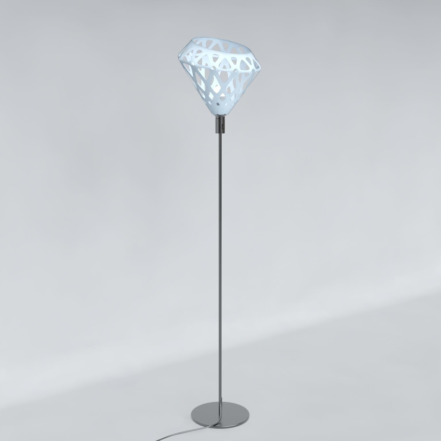 Floor lamp ZAHA LIGHT free 3D model | CGTrader