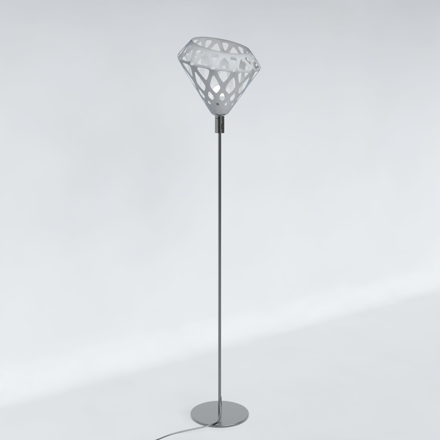 Floor lamp ZAHA LIGHT free 3D model | CGTrader