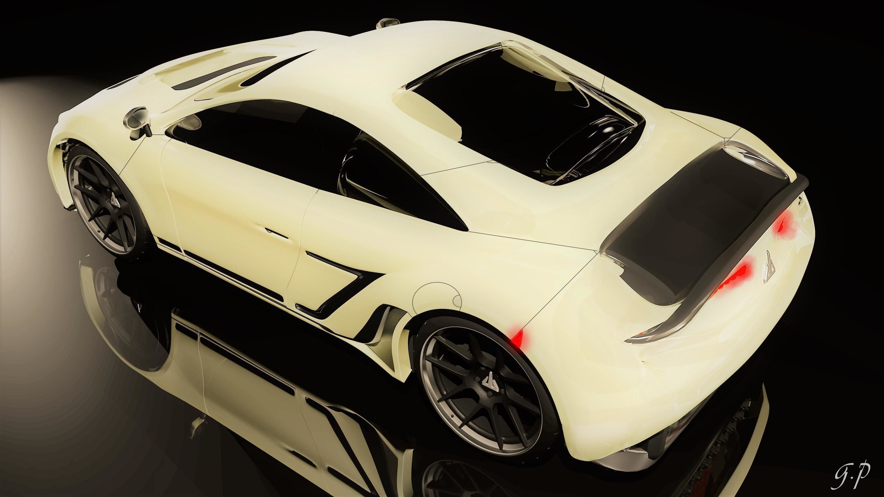 Javi automotive concept free 3D model | CGTrader