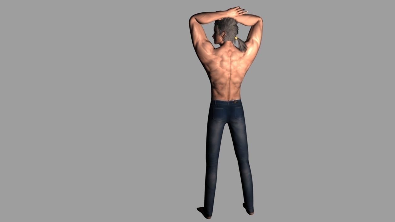 3D model Cool Guy 3d model VR / AR / low-poly | CGTrader