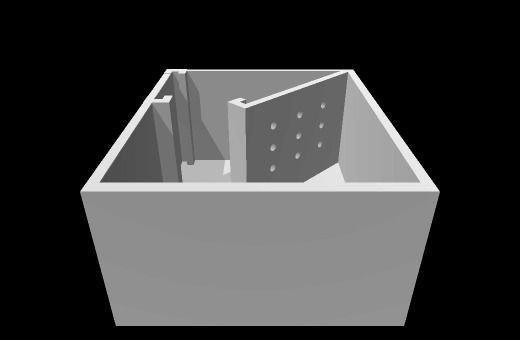 1L Hull cell for testing chrome electrolytes 3D model 3D printable ...