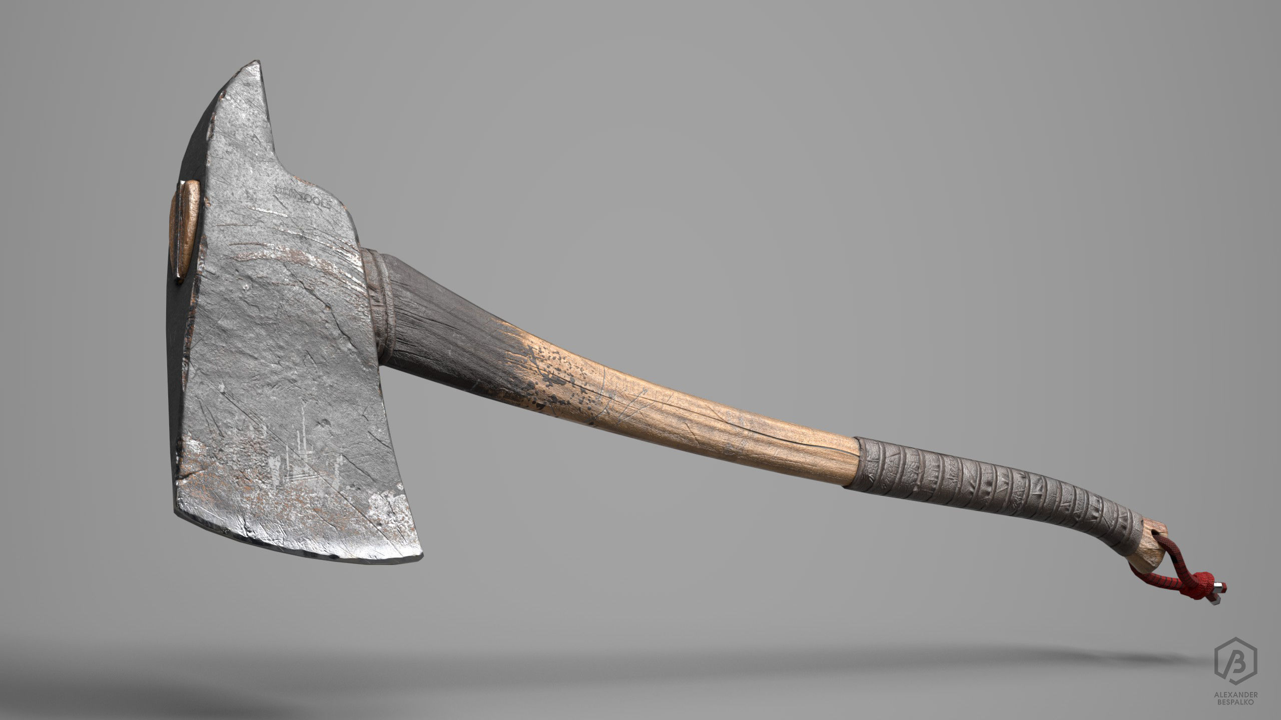 3D model Game Ready Firefighter Axe VR / AR / low-poly | CGTrader