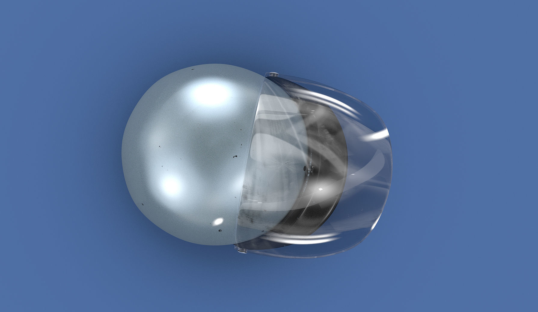 Motorcycle Race Helmet 1979 MAD MAX Jim Goose MFP 3D model | CGTrader