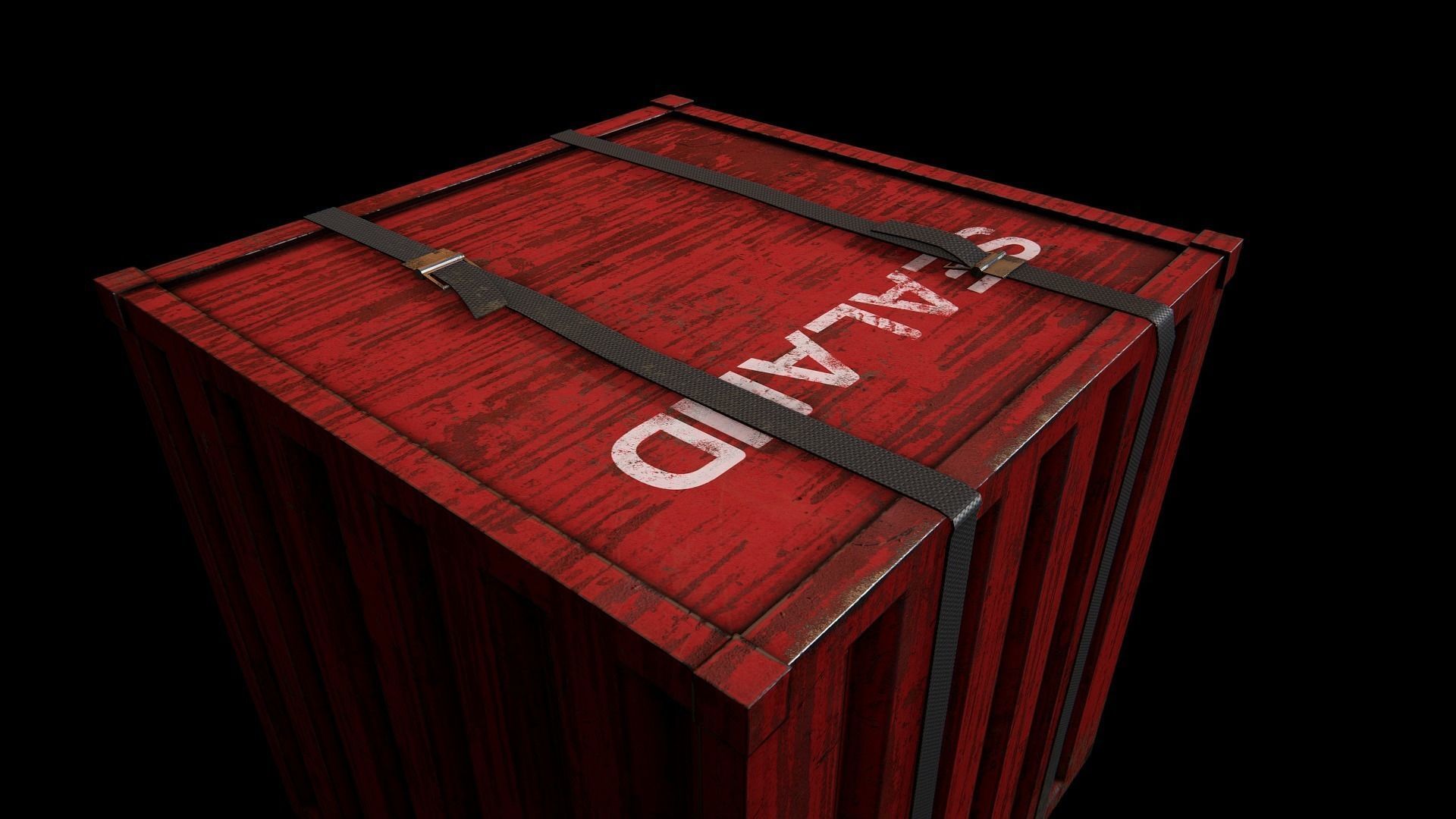 3D model Metal Crate VR / AR / low-poly | CGTrader