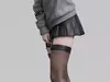 Gothic Anime Girl Figure 3D model 3D printable | CGTrader