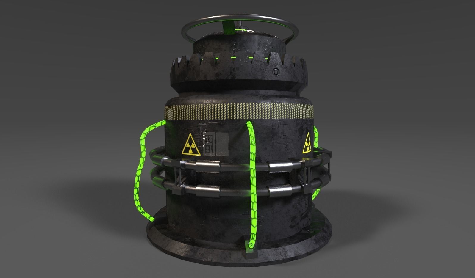 3D model Spacecraft Sci-fi Reactor VR / AR / low-poly | CGTrader