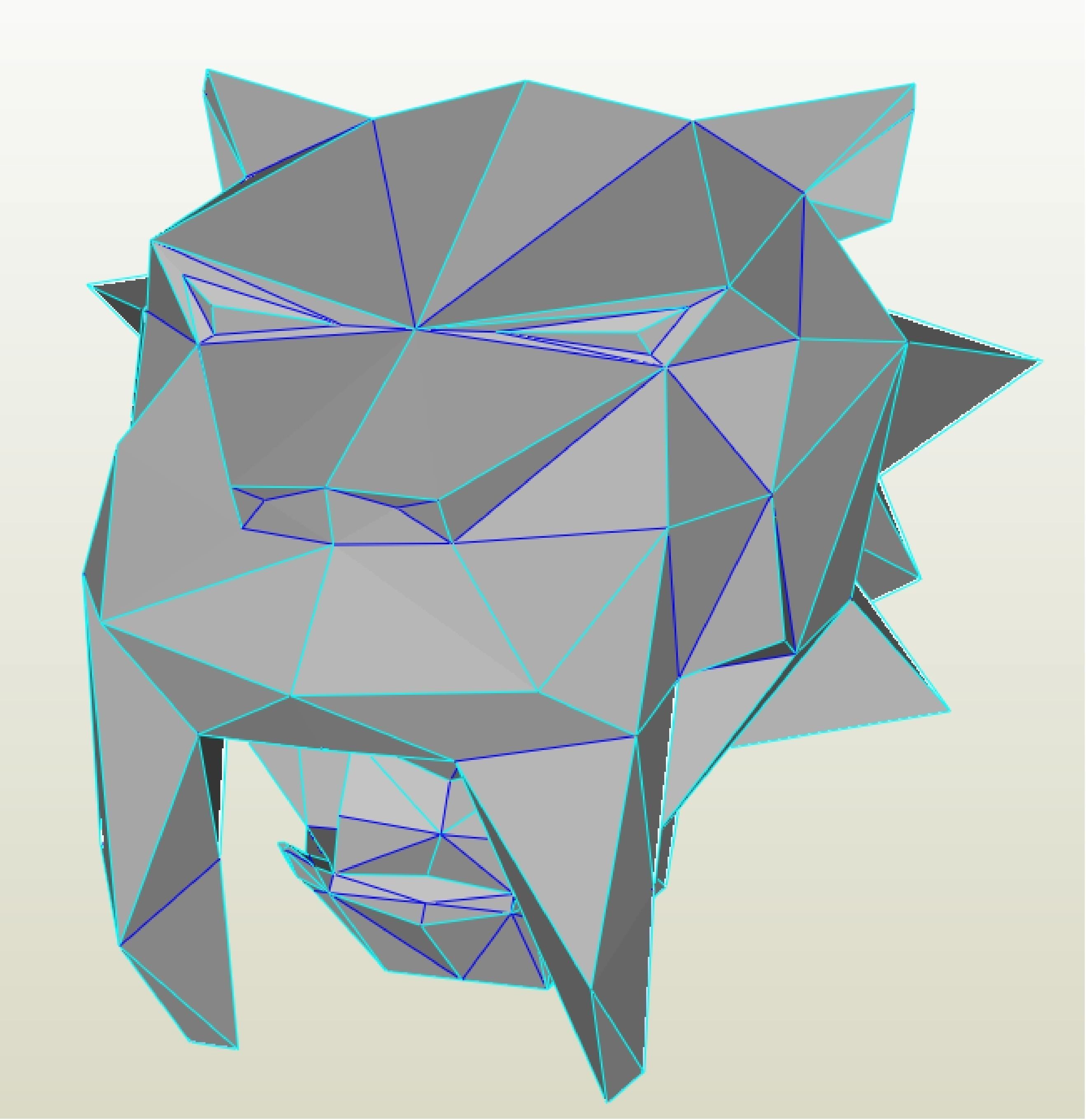 Saber Tooth Tiger 3D model 3D printable | CGTrader