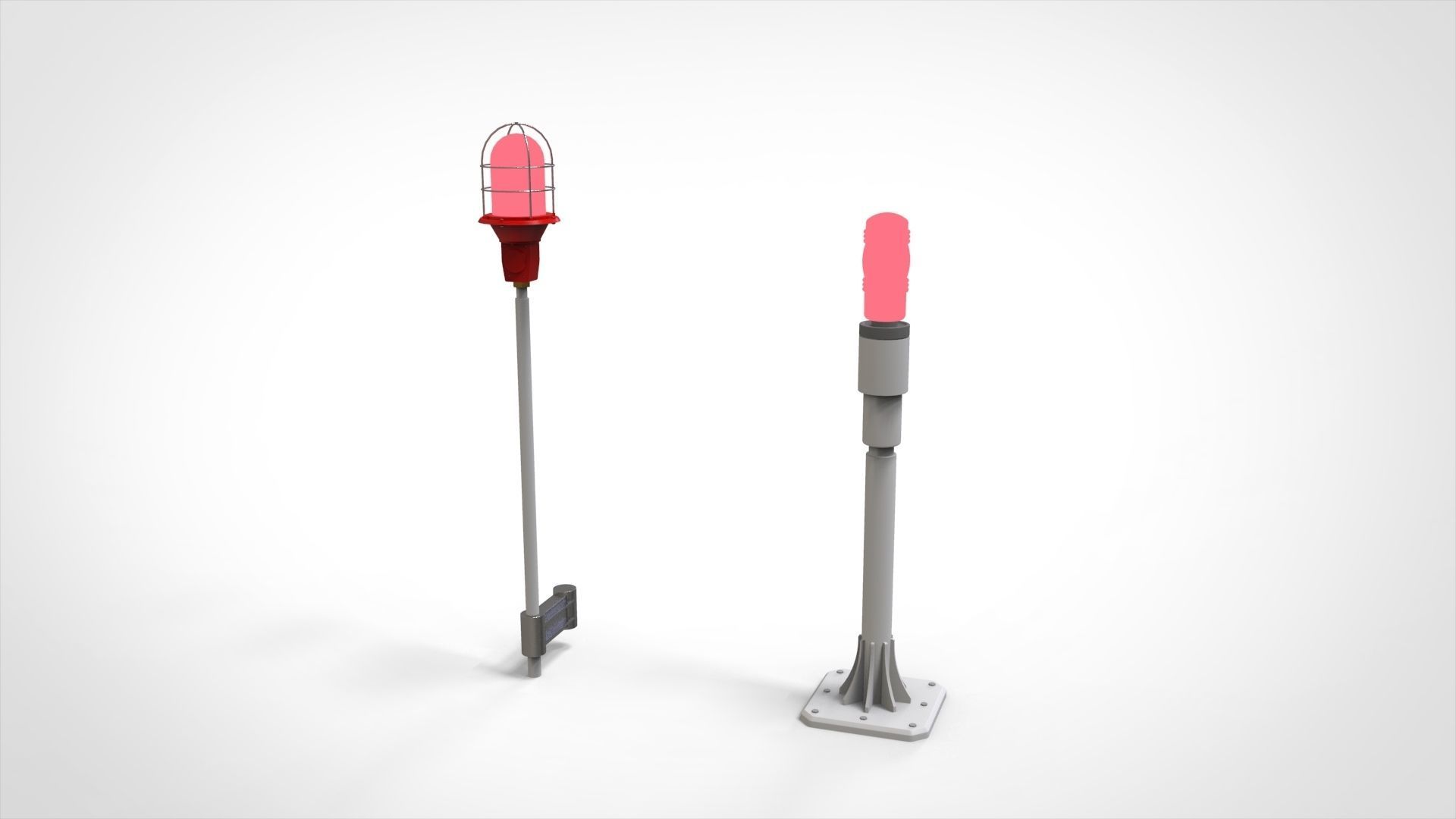 Signal lights 3D model | CGTrader