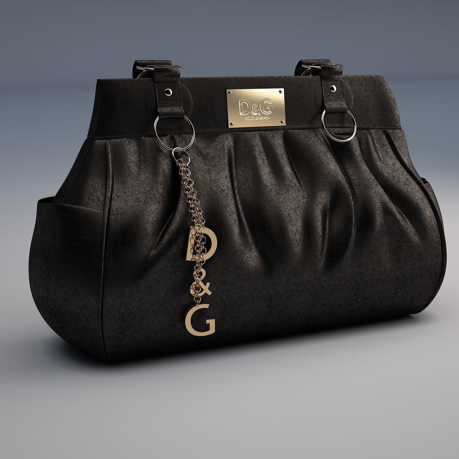 3D model DG Dolce Gabbana Handbag VR / AR / low-poly | CGTrader
