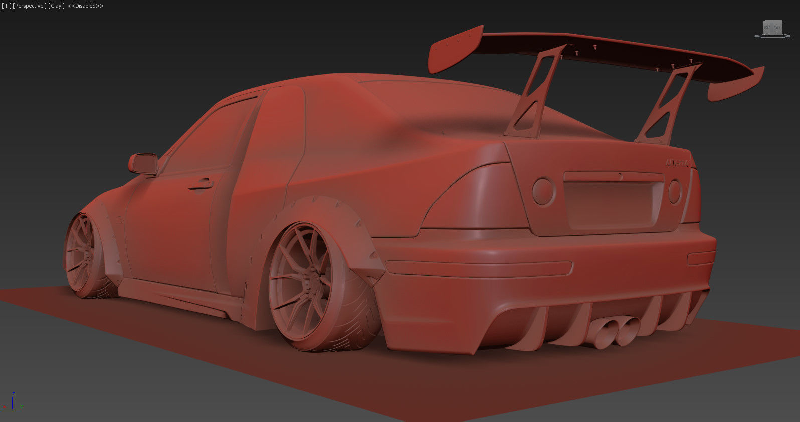 3D model Toyota Altezza Sport VR / AR / low-poly | CGTrader