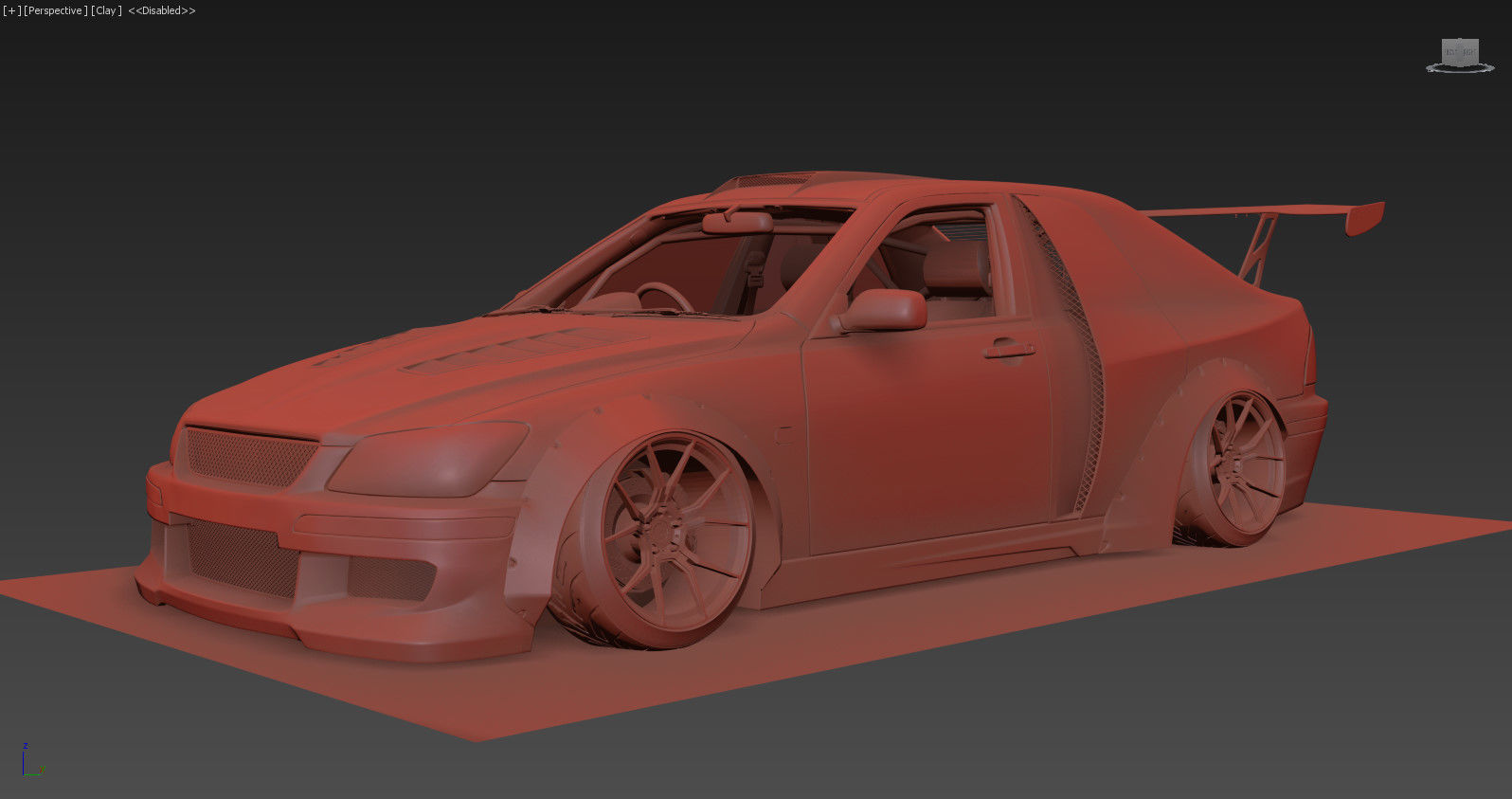 3D model Toyota Altezza Sport VR / AR / low-poly | CGTrader
