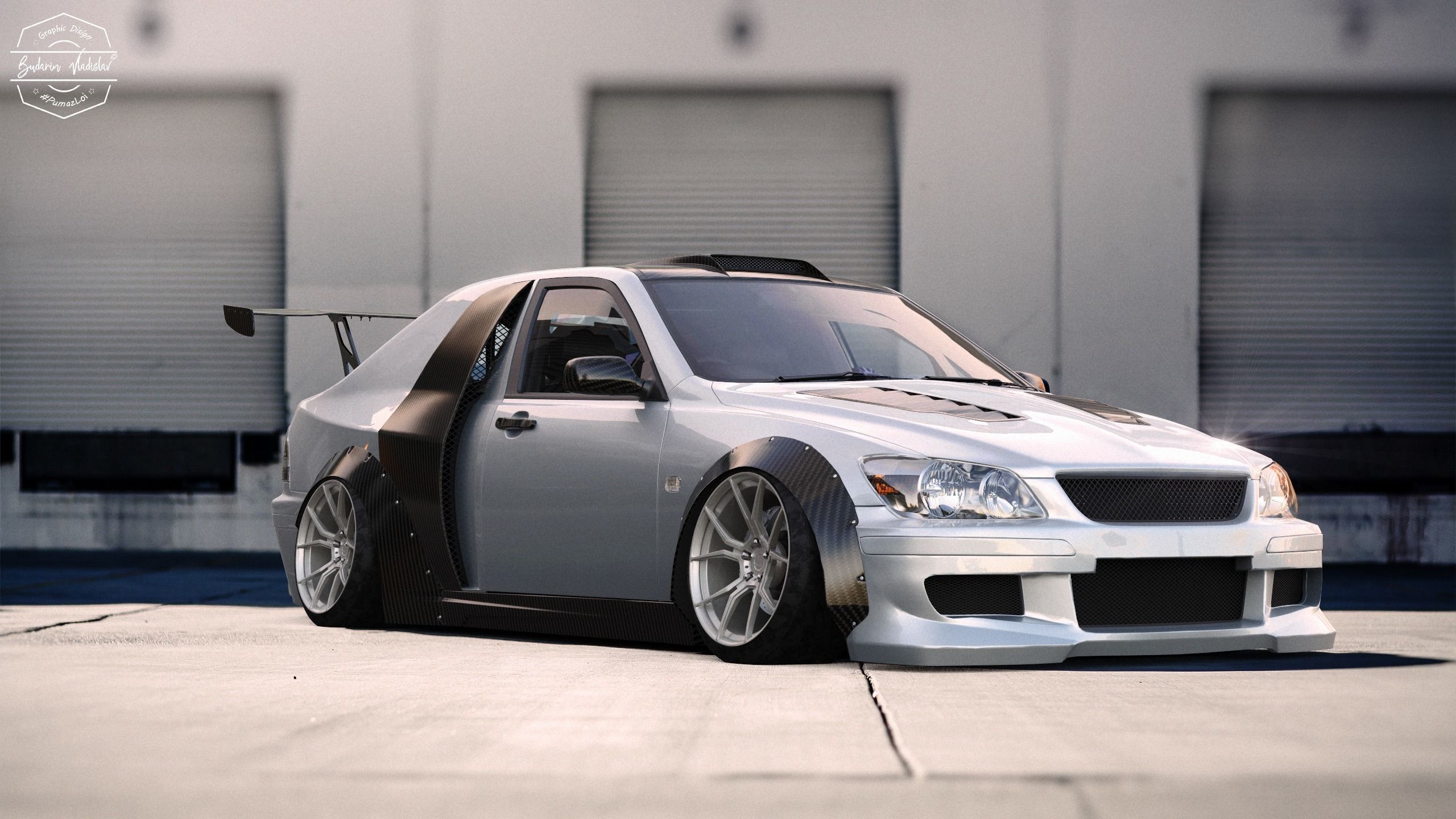 3D model Toyota Altezza Sport VR / AR / low-poly | CGTrader