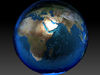 Planet Earth with 3d Topology 3D model | CGTrader