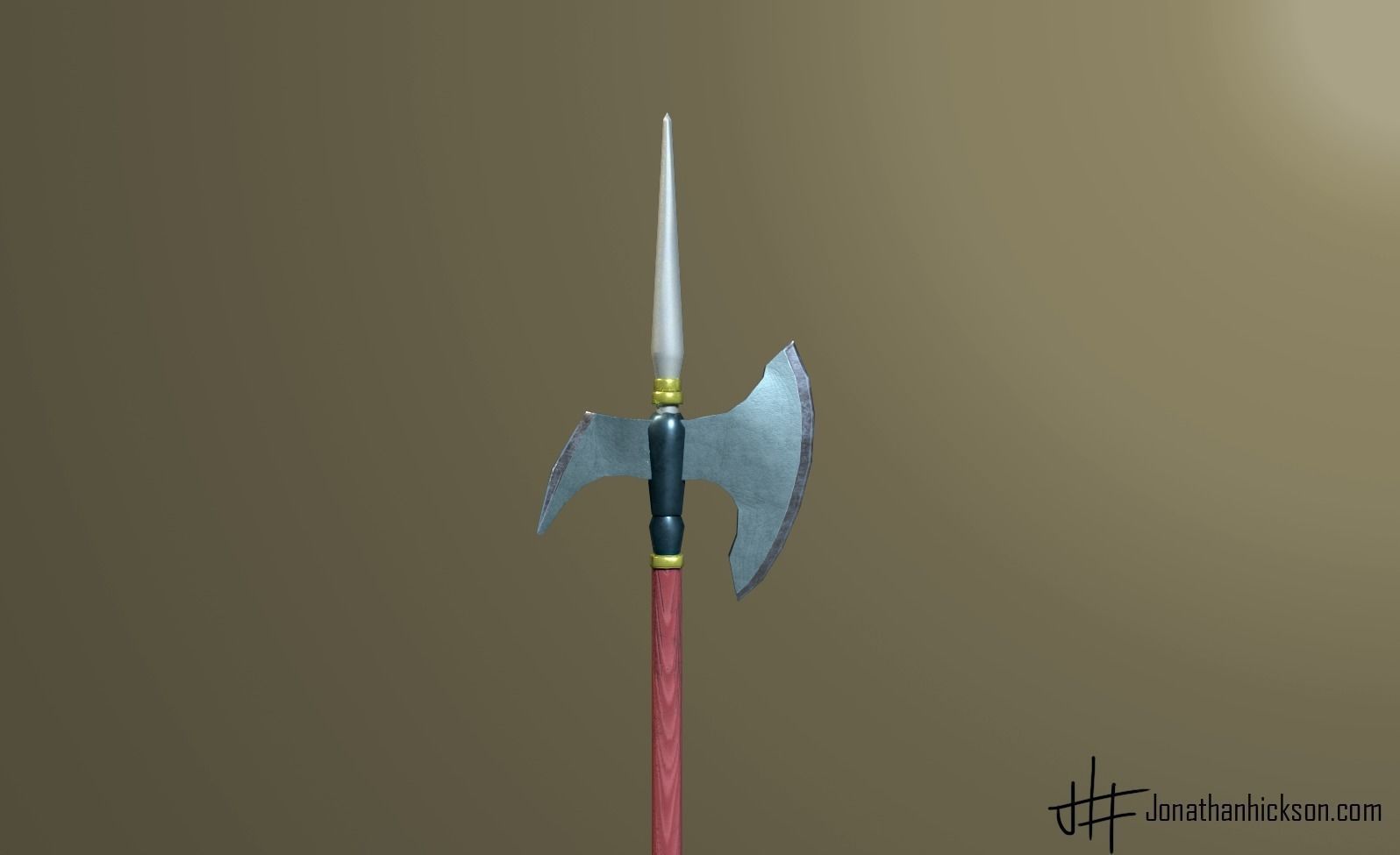 3D model Halberd sword with handle VR / AR / low-poly | CGTrader