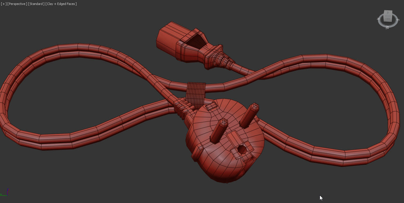 3D model Power Cable VR / AR / low-poly | CGTrader