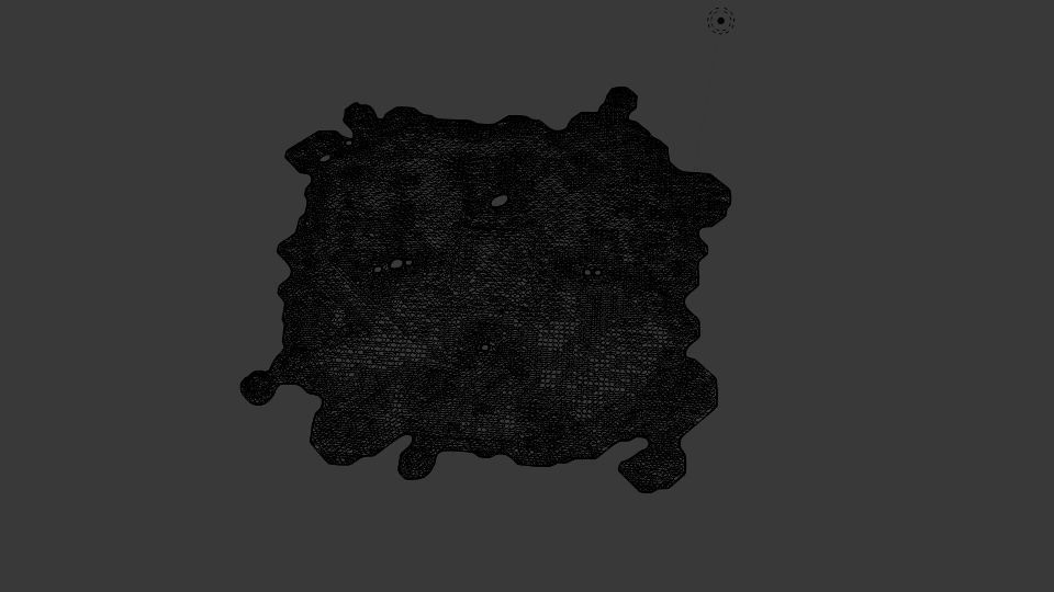 Cube Splash Splatter 3D model | CGTrader