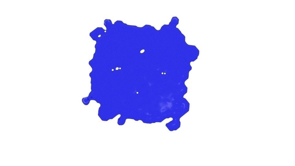 Cube Splash Splatter 3D model | CGTrader